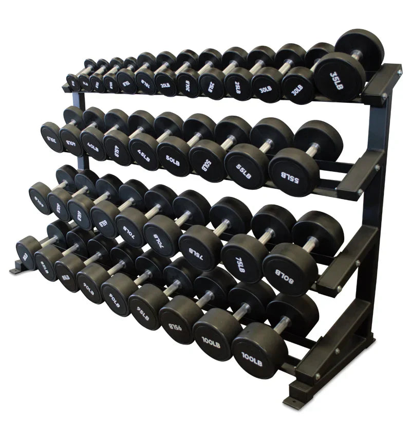 Sparx Dumbbell Rack w/ 700 Ibs. Weight - All Things Fitness